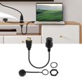 4K60hz Flush Mount Extension Cable 30cm, Male To Female Car Dashboard ...