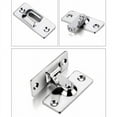 90 Degree Door Lock Latch, Stainless Steel Safety Corner Catch for ...