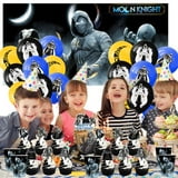 Moon Knight Party Supplies Decor Backdrop Cake Topper Plates Balloons ...