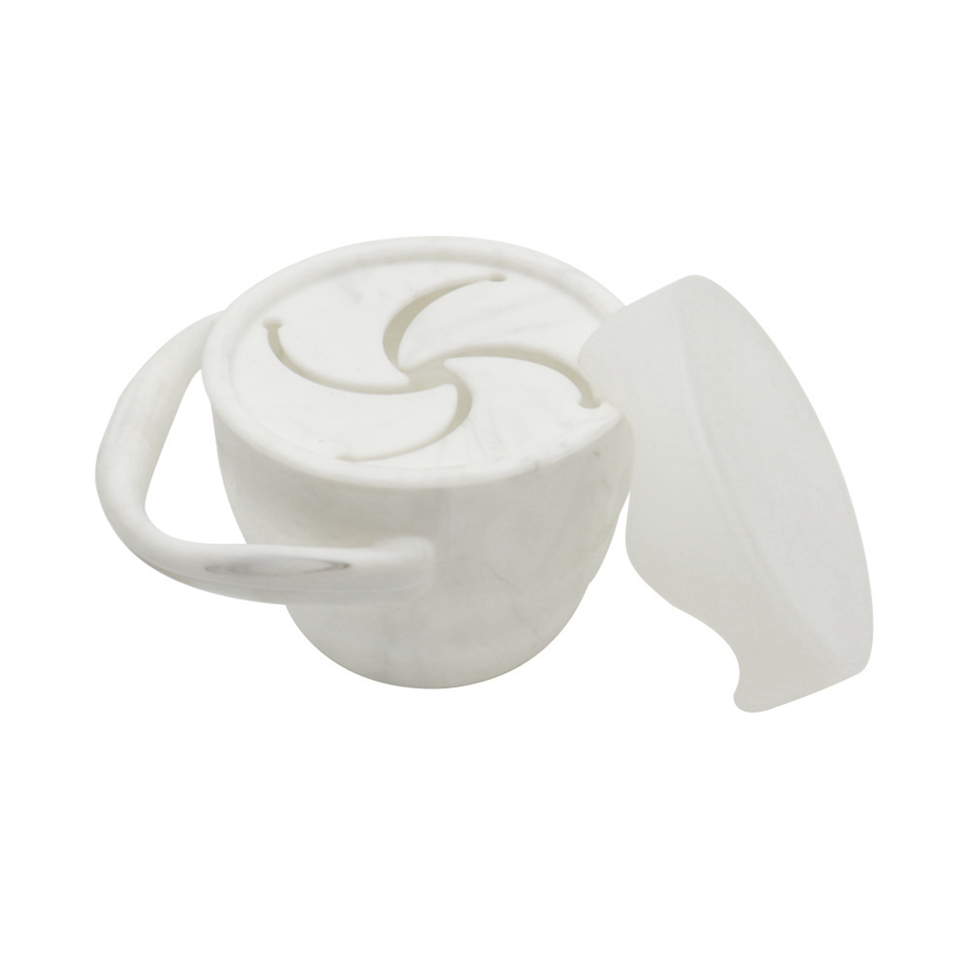 Snack Attack Snack Cup Collapsible Silicone Snack Container Toddler and ...