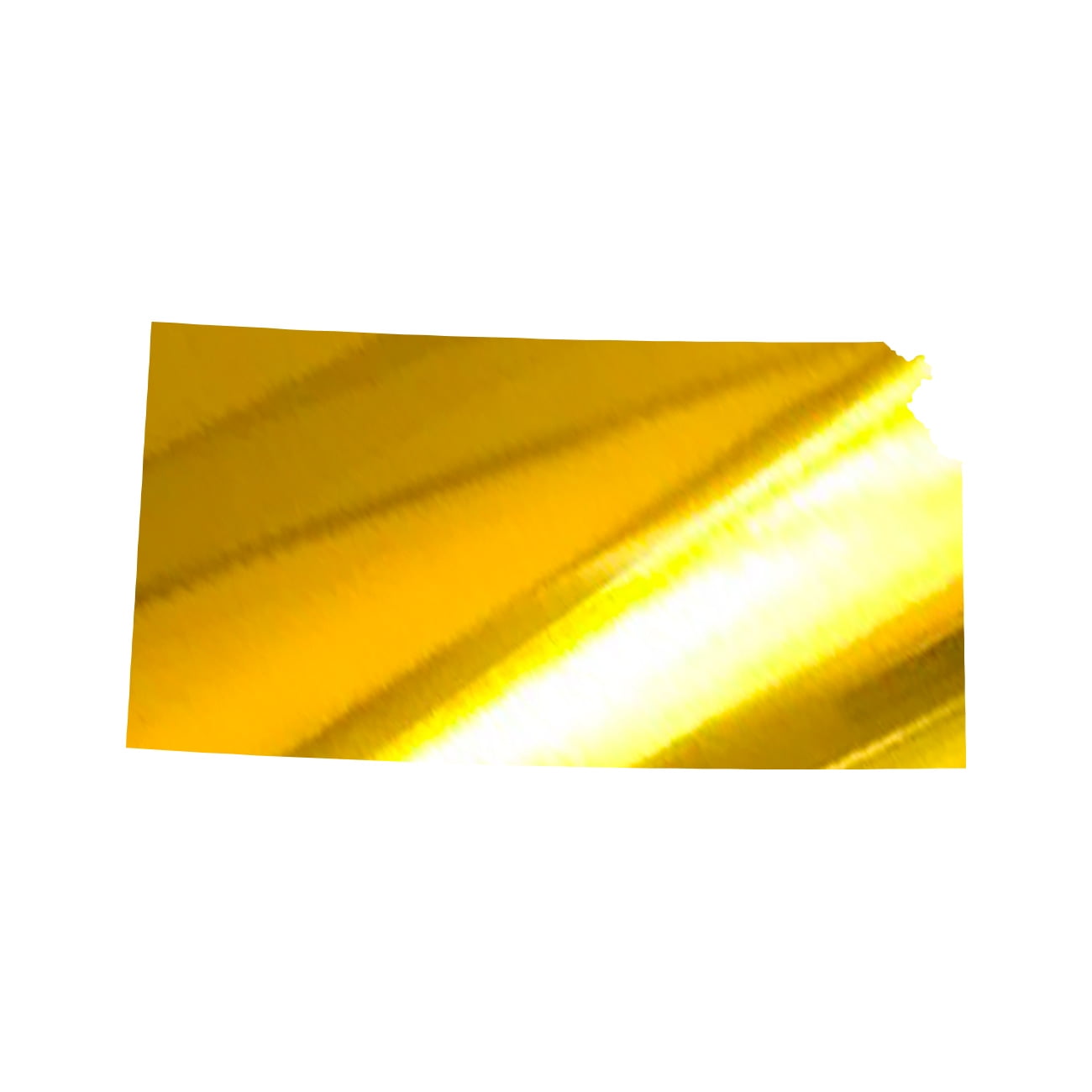 Kansas Shaped Sticker Decal Die Cut - Self Adhesive Vinyl ...