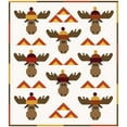 Cotton Street Commons Chocolate Moose Quilt Pattern - Walmart.com