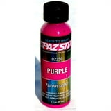 Spaz Stix 02350 Purple Fluorescent Airbrush Ready Paint 2oz Bottle ...