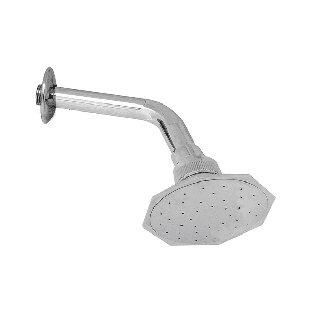 Regadera Multi-Posición con Cuello de 15 CM, ABS y Empaque de 2/50 MEER ...