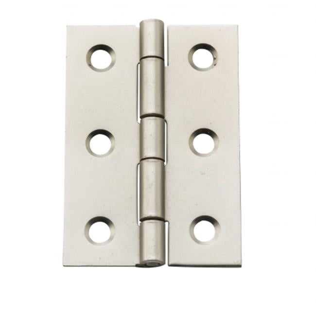 National Hardware - V1802 2" x 1-3/8" Hinge 2/pk - Satin Nickel ...