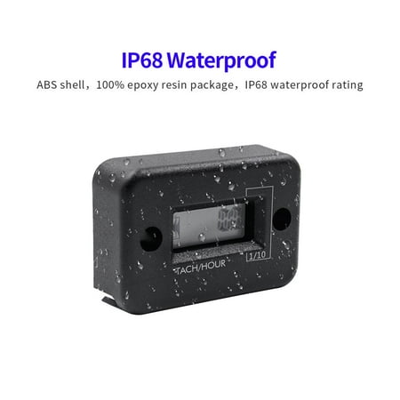 Inductive Hour Meter IP68 Waterproof Digital Timer High Performance ...
