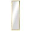 Mainstays Gold Full-Length Rectangular Mirror 13x49 Wall Door Mirror ...