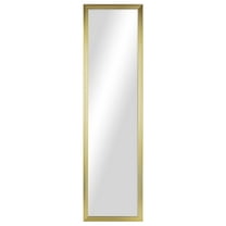 Mainstays Gold Full-Length Rectangular Mirror 13x49 Wall Door Mirror ...