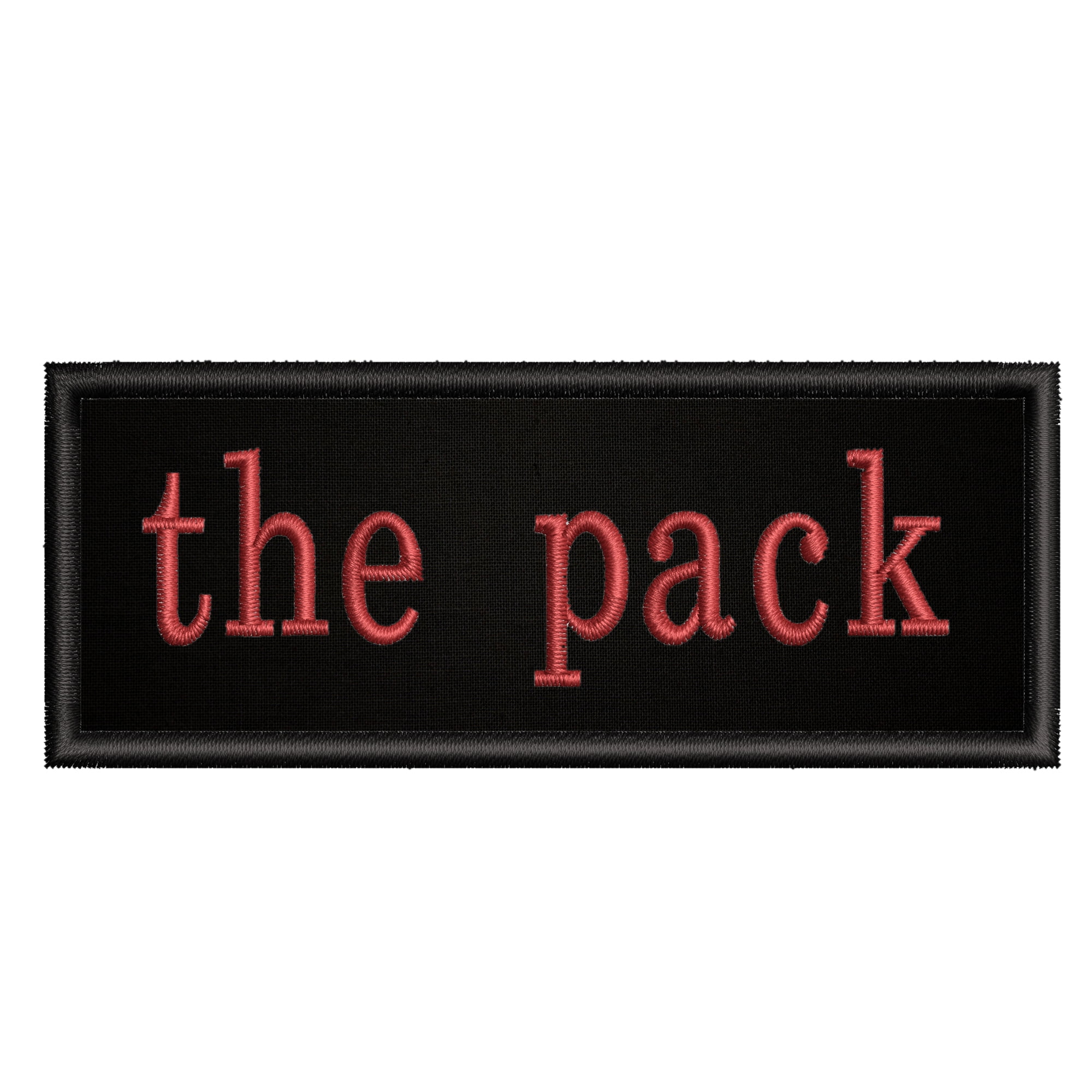 The Pack Horror Movies 4" W x 1.5" T Iron/Sew On Decorative Patch ...