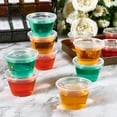 50 Pack Disposable Plastic Portion Cups with Lids, Small Plastic ...