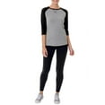 Athletic Works Women's Core Active Baseball T-Shirt - Walmart.com