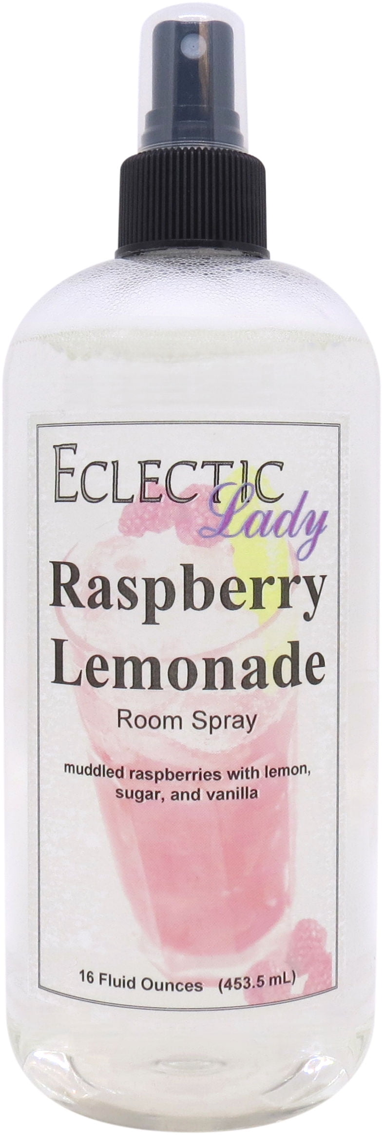 Raspberry Lemonade Room Spray by Eclectic Lady, 16 Ounces, Fragrant ...