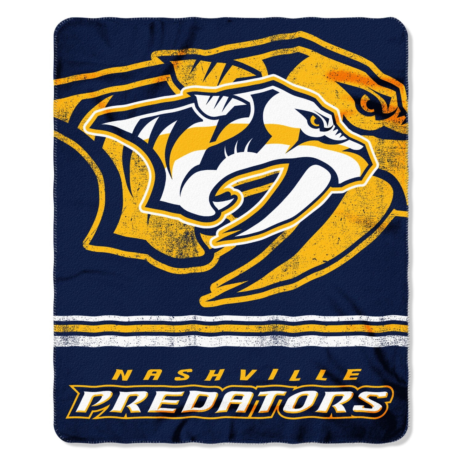 Nashville Predators Fade Away Fleece Throw - Walmart.com