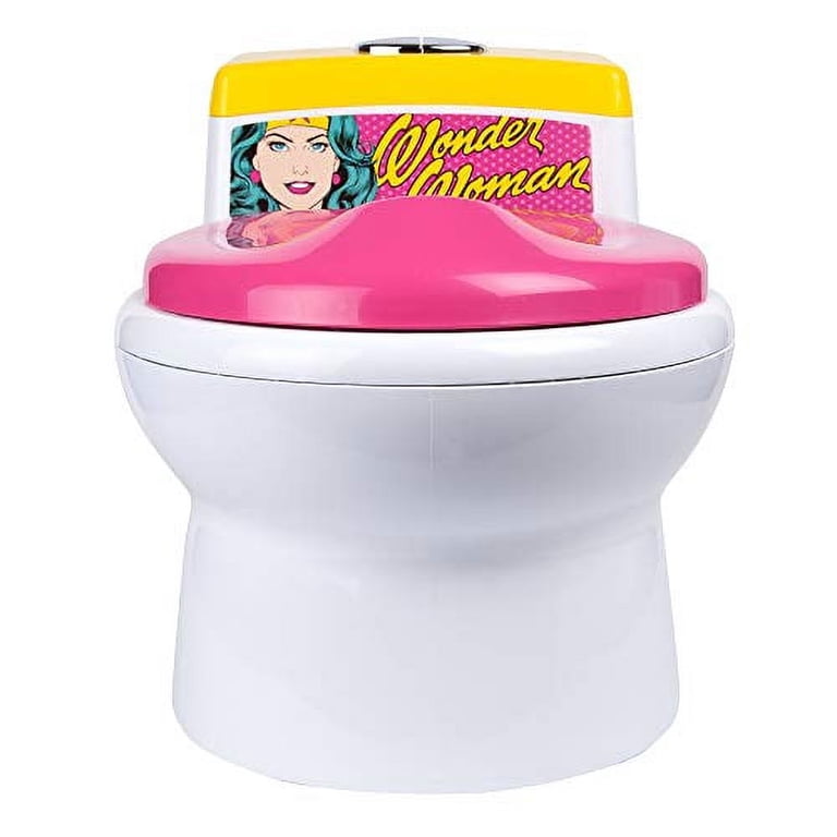 Wonder Woman On Toilet