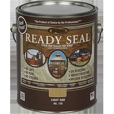 Ready Seal Premium Gallon Outdoor Weather Proof Wood Stain/Sealer, Goof ...