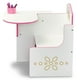 Delta Children Princess Crown Task Chair Desk with Storage Bin ...
