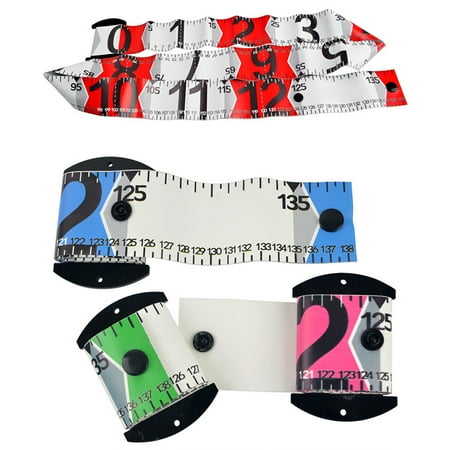 EDTara Fish Ruler, 4.43ft Fish Measure Tape Sticker Tape Waterproof ...
