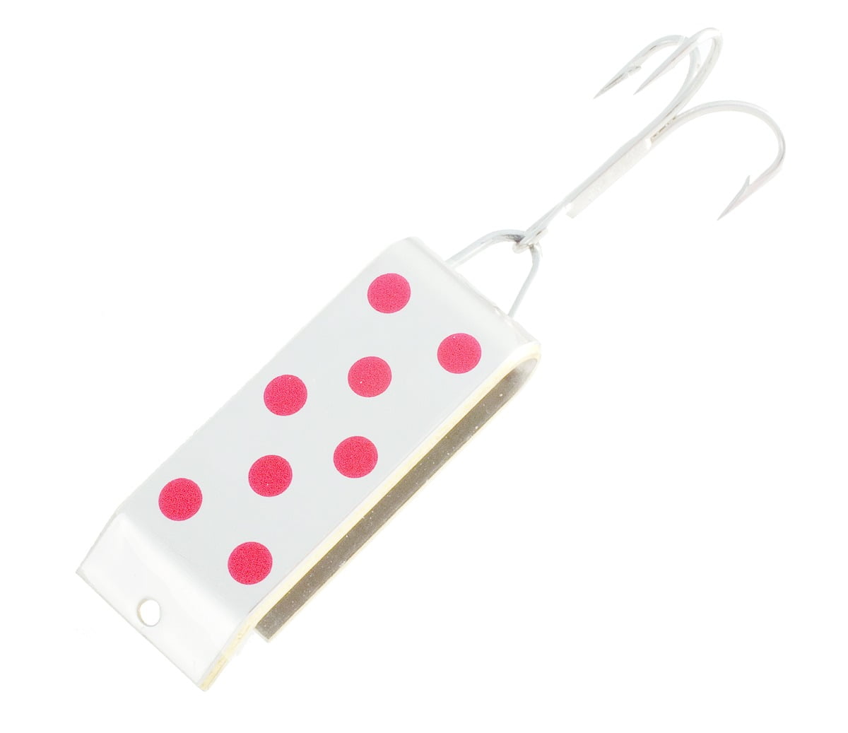 Jake's Spin 1/4 ounce Silver with Red, Fishing Spoons - Walmart.com