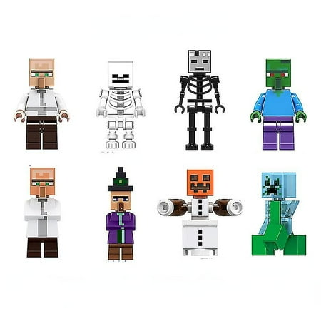 Minecraft Series Of Children's Assembled Building Block Minifigure 8 ...