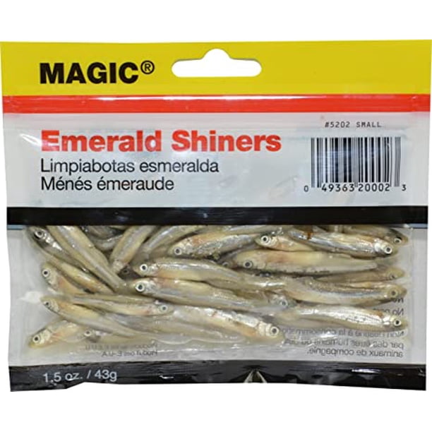 Preserved Shiner Minnows, Small, 1 1/2 oz Bag, Natural - Walmart.com