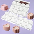 ANXPTIME Concave Chocolate Mold Silicones Candle Molds Cookie Molds for ...