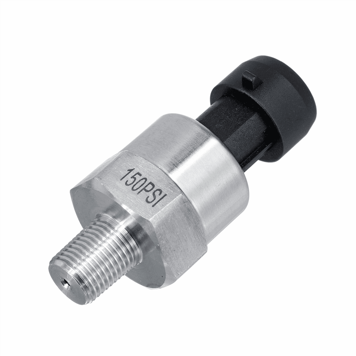 2Pc 150Psi DC5V 1/8NPT Pressure Transducer Transmitter Sensor Stainless ...