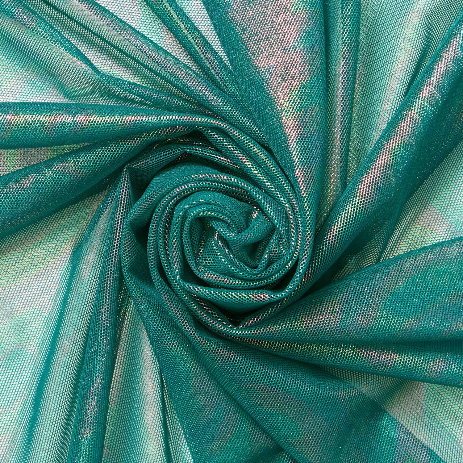 Tie Dye Power Mesh Fabric – Teal Sheer Stretch 58” By The Yard ...
