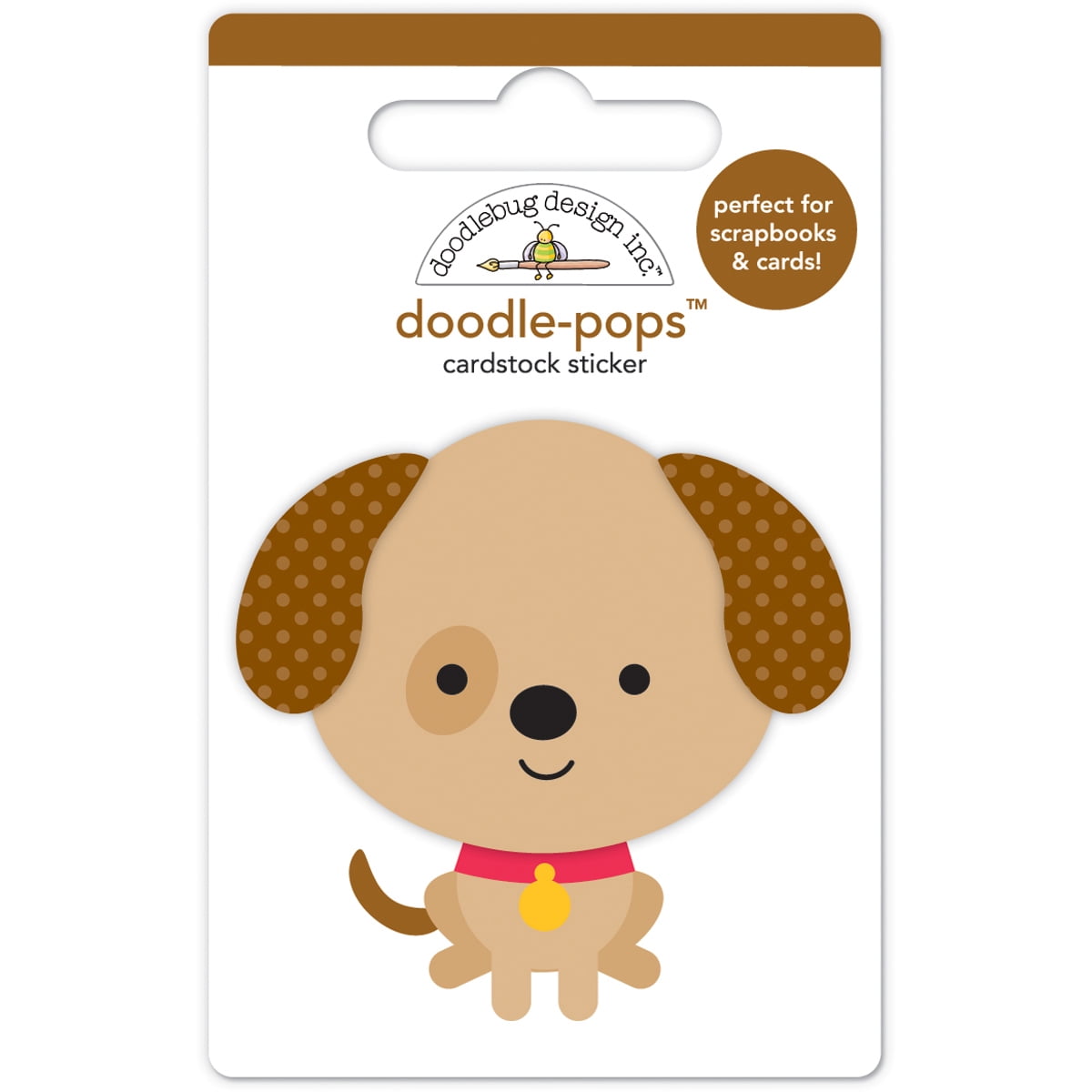 Doodlebug Doodle-Pops 3D Stickers-Sparky - Walmart.com