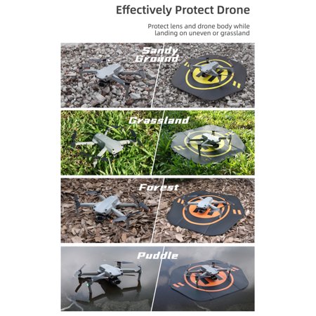 Waterproof Drone Landing Pads Compatible for DJI Mini SE/DJI Air 2S/DJI ...