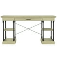 Weston Home Cabana 1-Drawer Writing Desk, Ivory White - Walmart.com