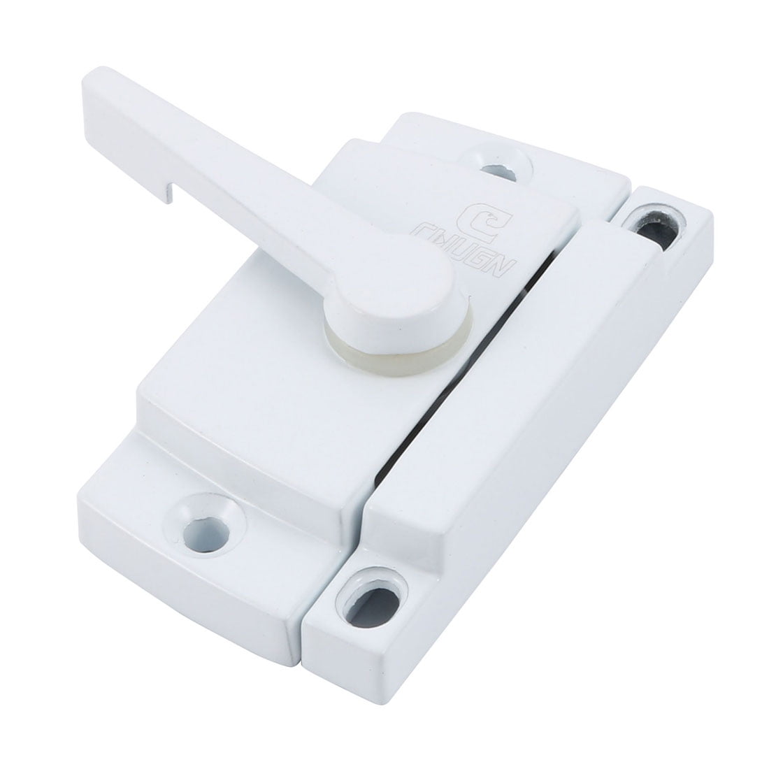 Zinc Alloy Vertical Horizontal Sliding Windows Sash Lock Keeper White ...