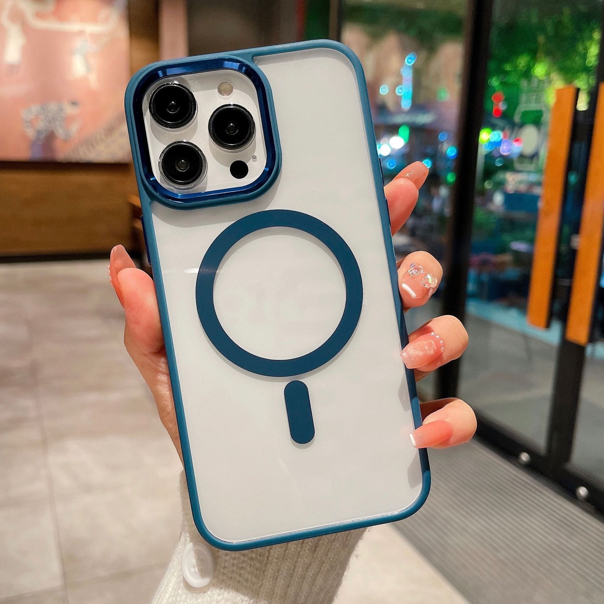 Magnetic for iPhone 13 Pro Max Phone Case, Clear [Compatible with ...