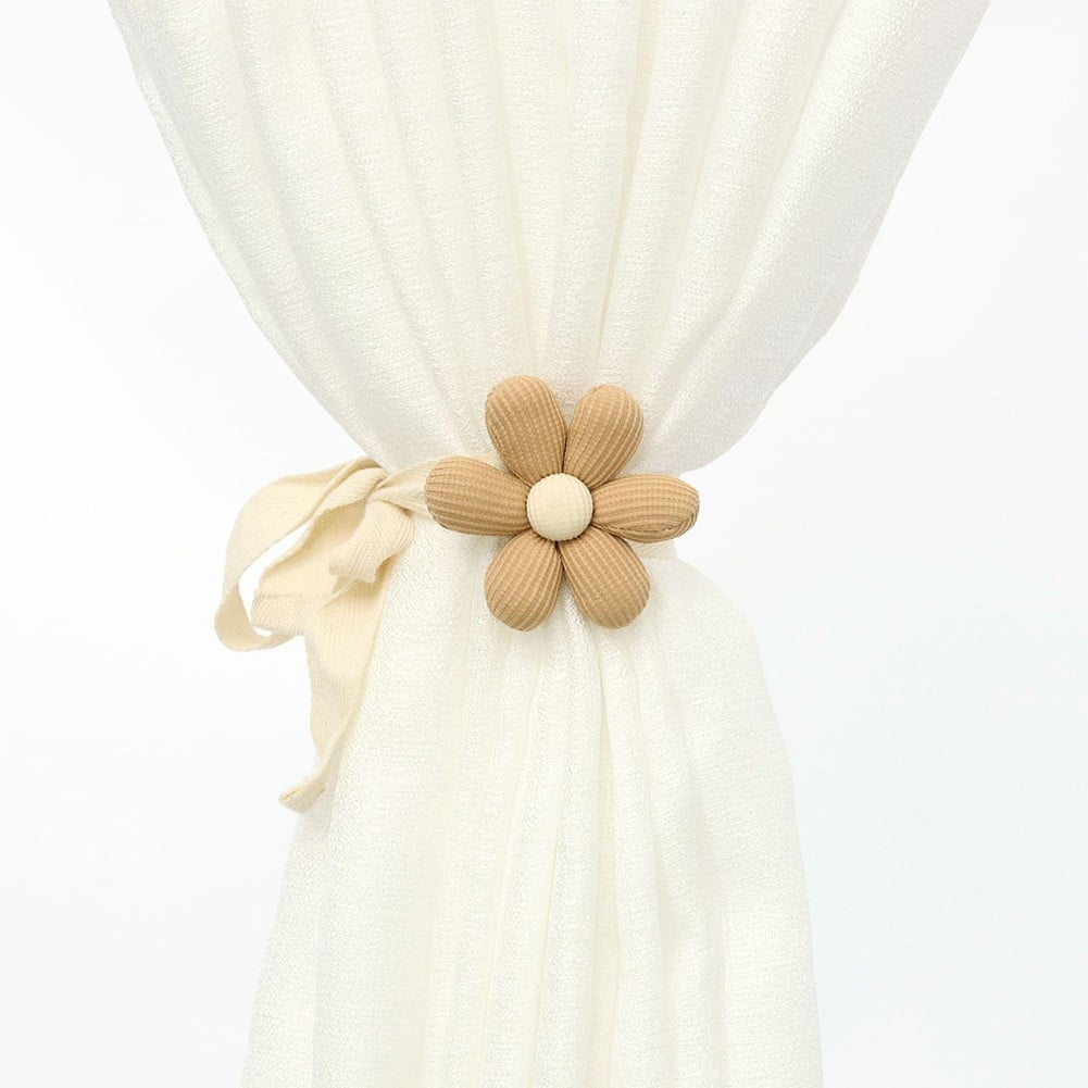 Click here for Mosiee Adorable Cartoon Flower Curtain Tie: Add A... prices