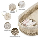 Rolife Cotton Baby Changing Basket with Diaper Changing Foam Pad ...