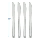 Mainstays Lace Stainless Steel Adult Dinner Tableware Knife, 4-Piece ...