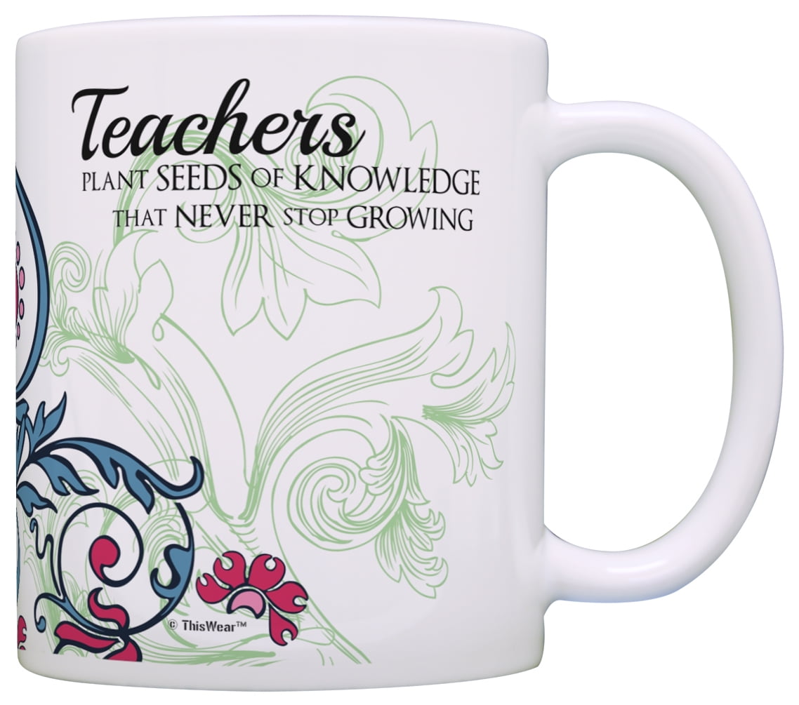ThisWear Teacher Appreciation Gifts Teachers Plant Seeds of Knowledge ...