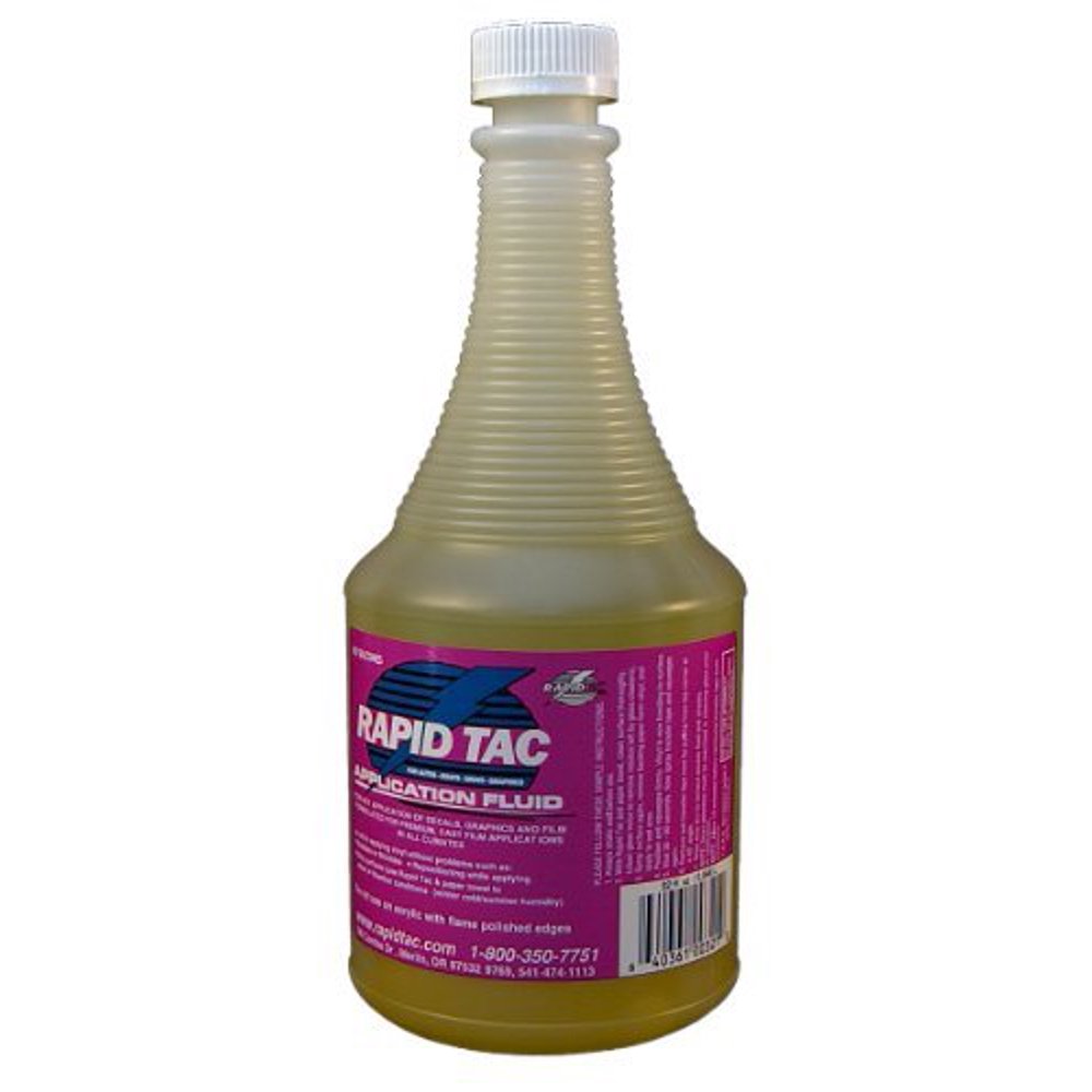 RAPID TAC Application fluid for Vinyl Wraps Decals Stickers 32oz ...