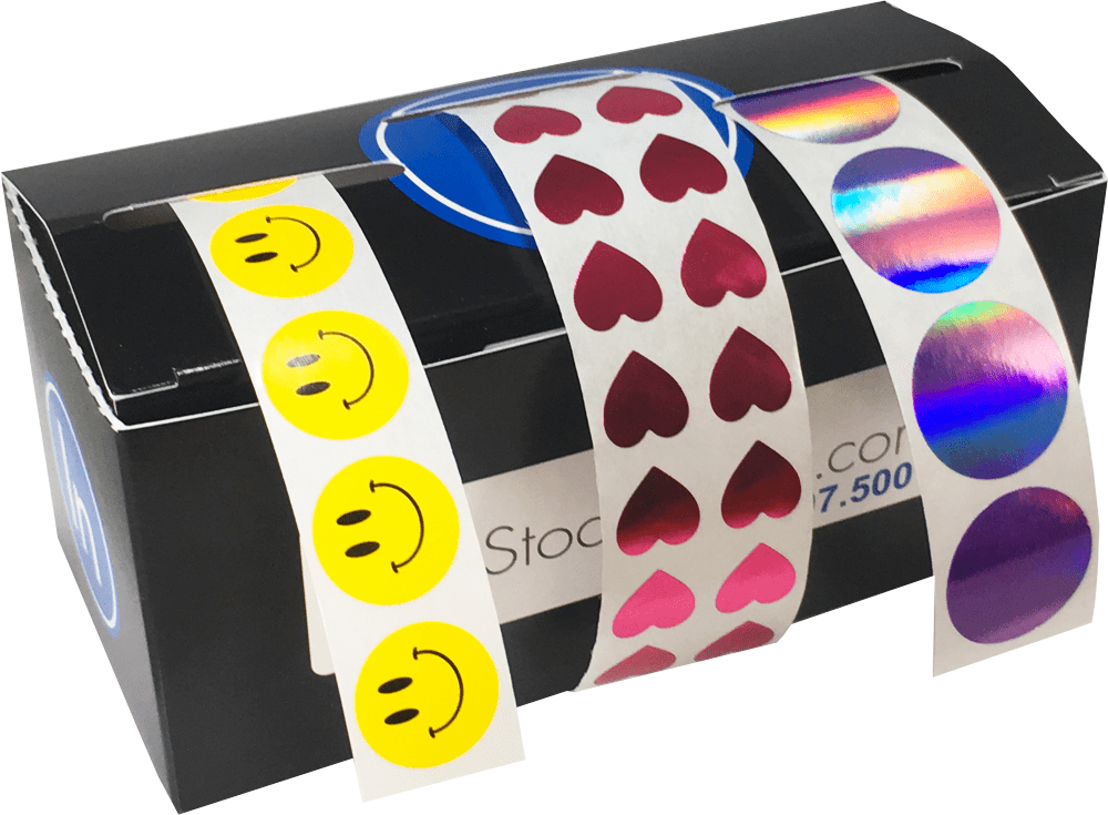 Label Dispenser Box For Food Rotation And Color Coding Stickers Up To 1 ...