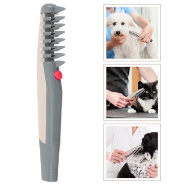 2 Pack Dependable Industries Pet Hair Trimmer, Extra Blades & Comb ...