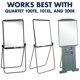 Quartet Presentation Easel Carrying Case, 32" x 42", Water/Stain ...