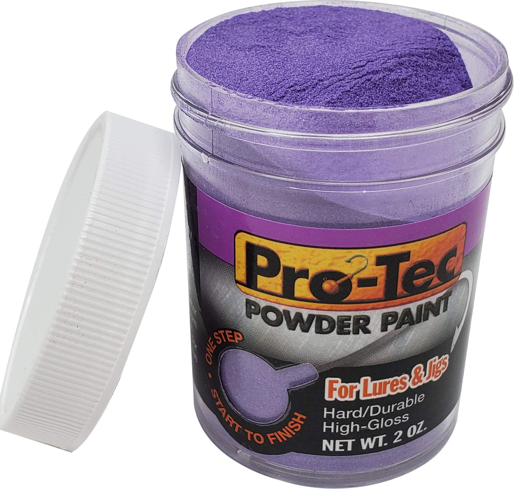 Pro-Tec Fishing Jig Lure Powder Paint Candy Purple - Walmart.com