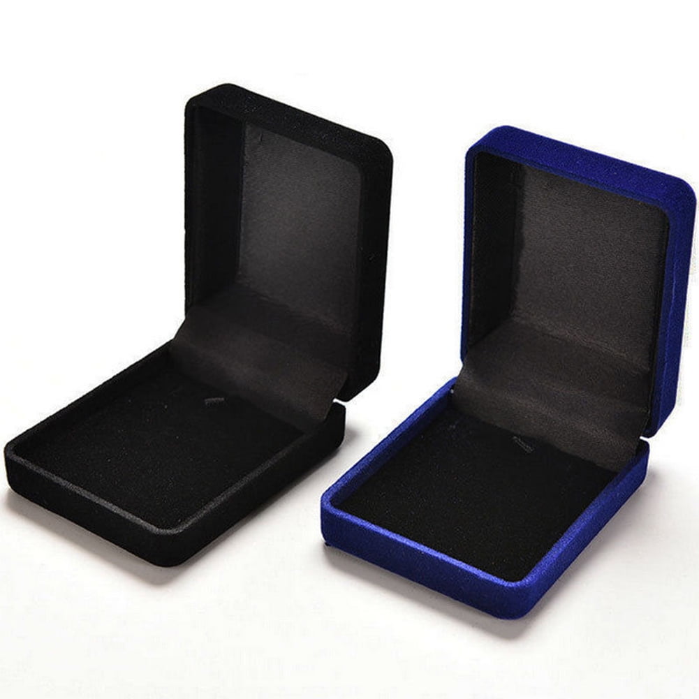 Naierhg Velvet Necklace Jewelry Container Gift Display Box Ring ...