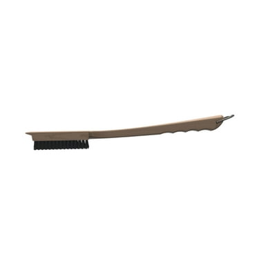 Horsepower Giddy up Grill Brush, Heavy-Duty Stainless Steel Bristle ...