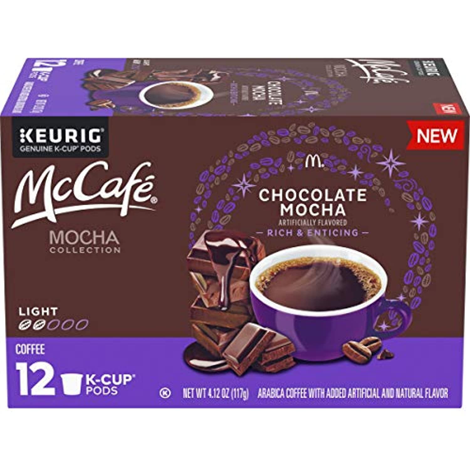 Mccafe Mocha Coffee Pods, Chocolate, 4.12 Oz Box - Walmart.com