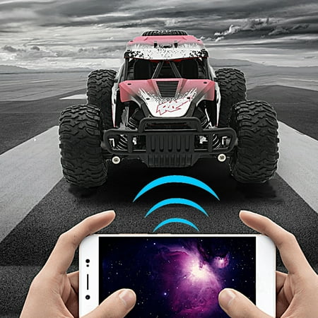 1:16 2.4G 48KM/h 4WD Speed Phone Remote Control Electric RC Car Toys ...