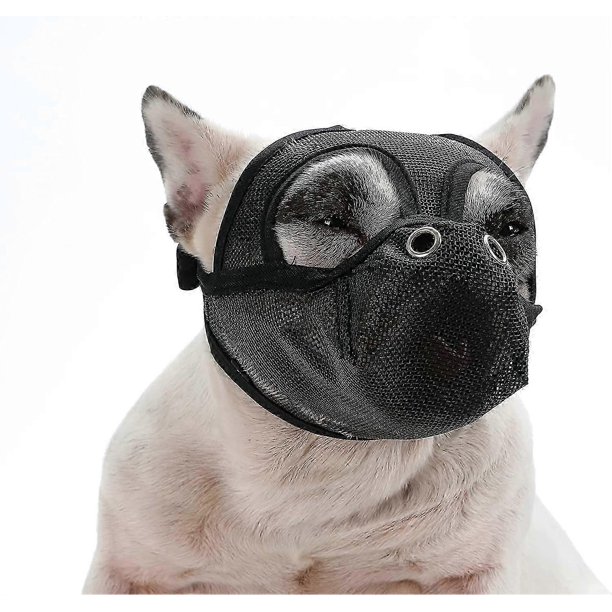 Short Snout Dog Muzzle Bulldog Muzzle, Stop Dog For Biting Barking ...