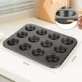 2 Pack Muffin Pan with 100 Cupcake Liners, 12 Cup Nonstick Cupcake Pan ...