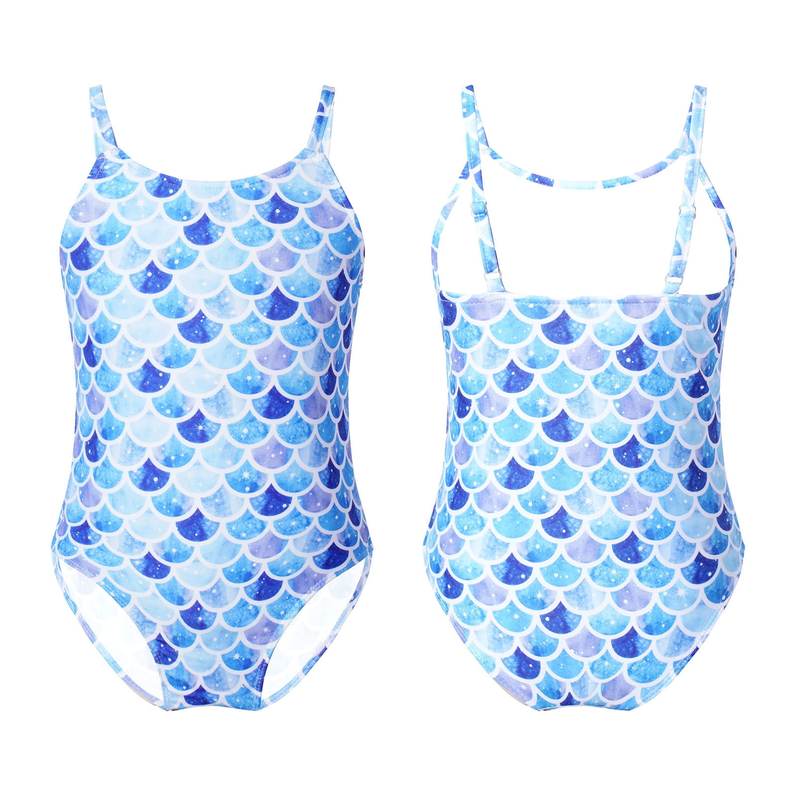 MSemis Kids Girls' One Piece Mermaid Bikini Swimsuit - Walmart.com
