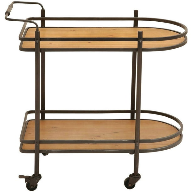 Tea Cart With Versatile And Functional Design - Walmart.com