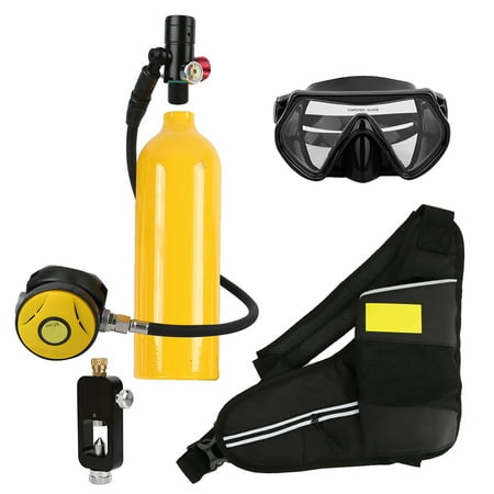 Underwater Emergency Oxygen Cylinder, Silicone Material Diving Oxygen ...